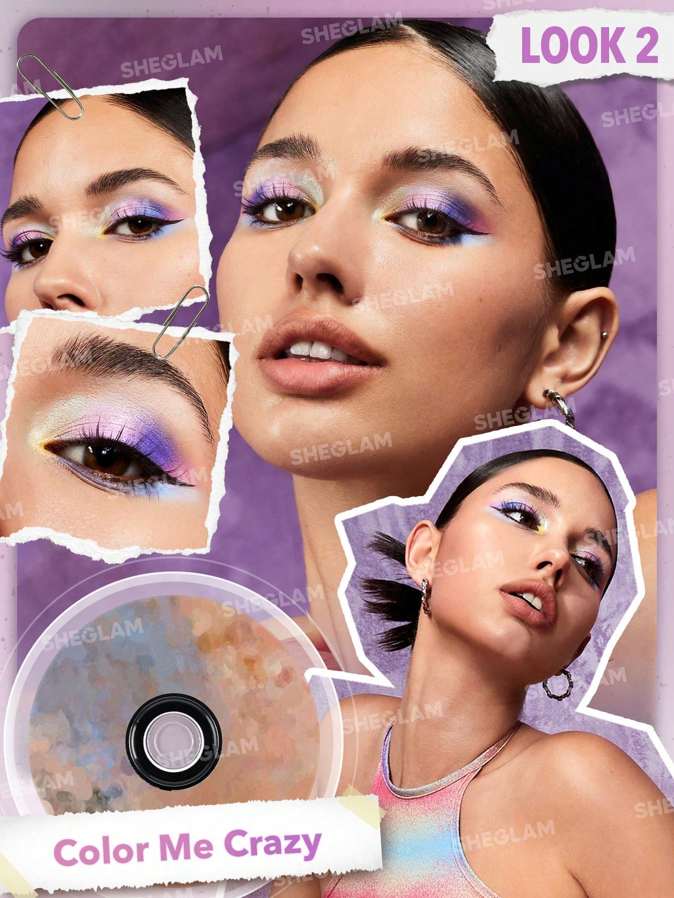 پالت سایه گرامافونی شیگلم مدل Vinyl Pop Color Palette-Color Me Crazy ...