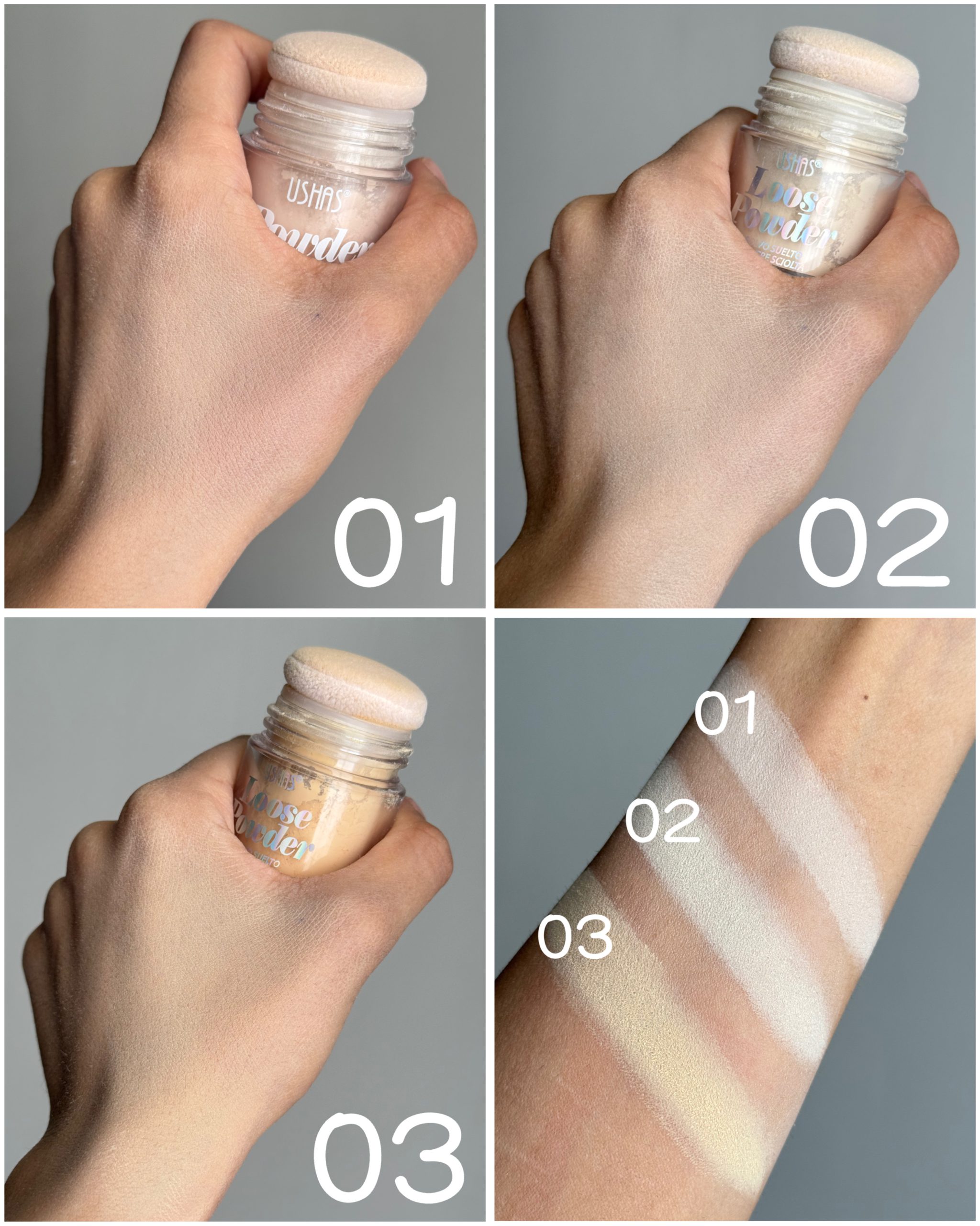 پودر فیکس نمکدونی اسفنج دار یوشاس Ushas - فروشگاه آرایشی و بهداشتی دراژه